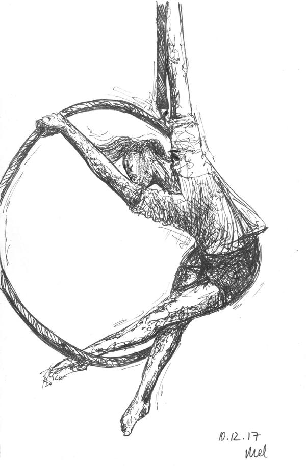 Aerial hoop V – Melanie Franz